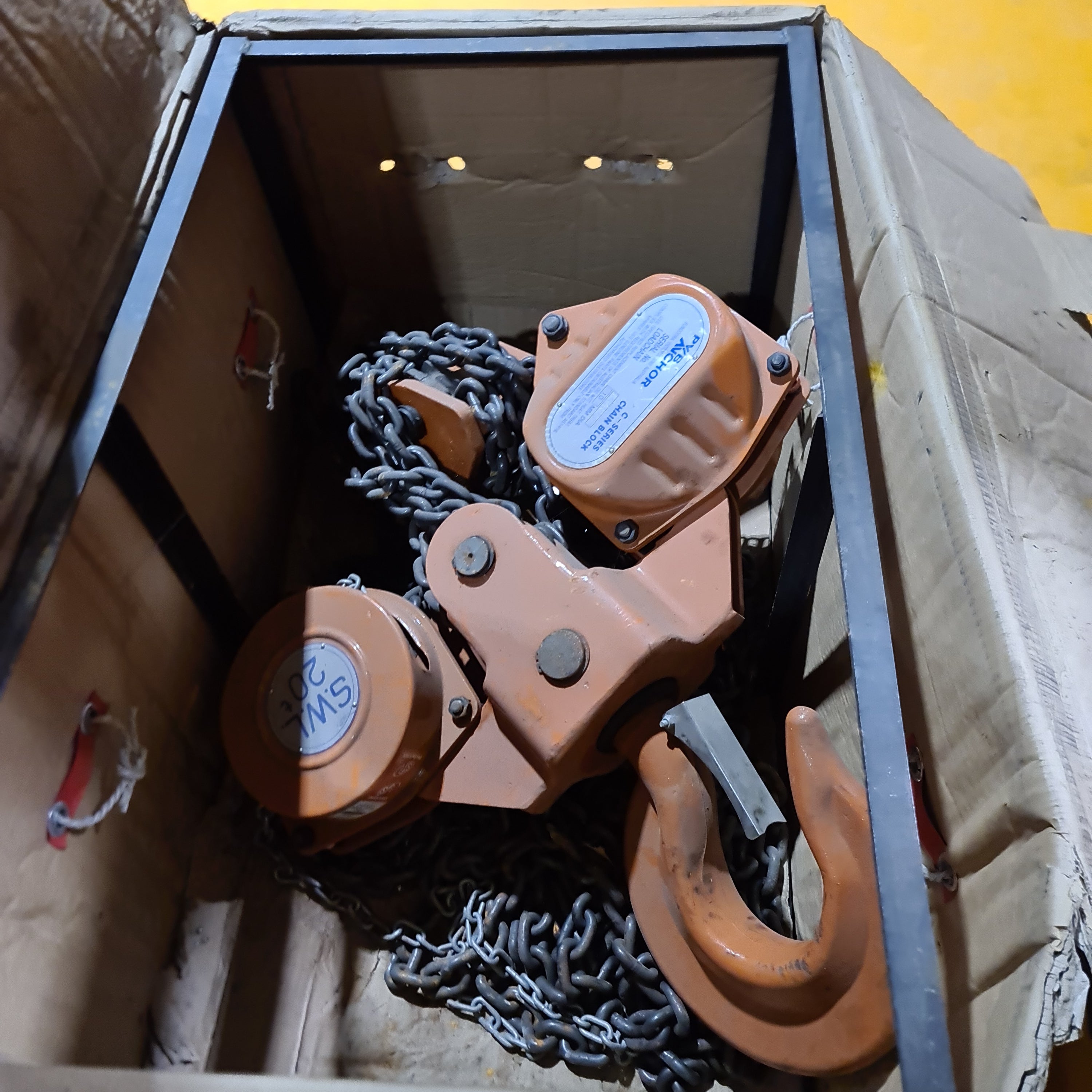 Chain Block - Manual - 20T 3M Drop – Clearance Tools